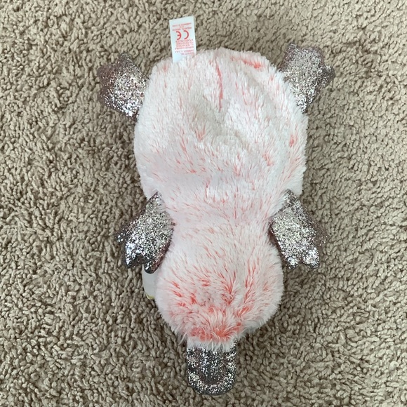 Ty | Toys | Ty Beanie Boos Wilma The Platypus Pink Glitter Soft Stuffed ...